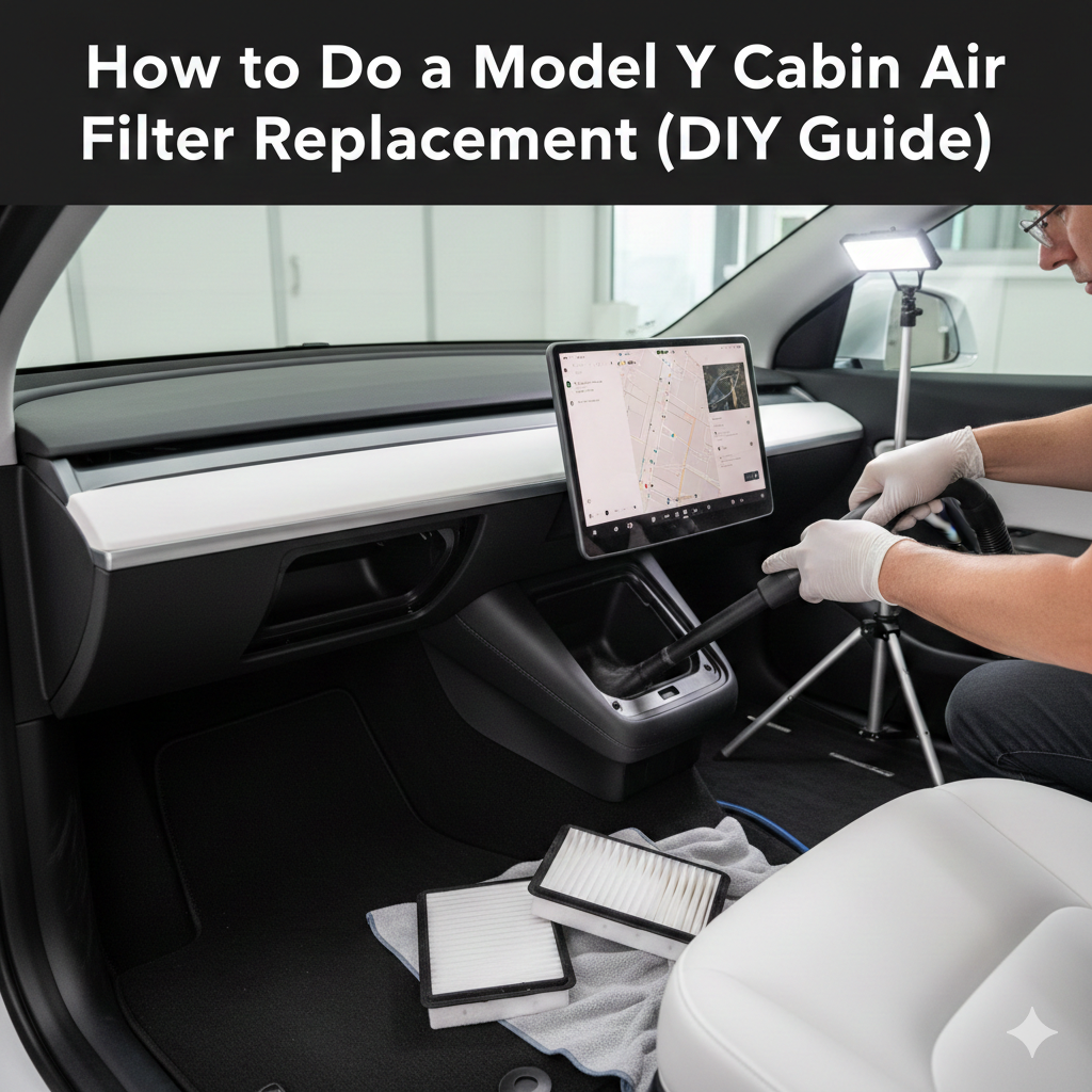 How to Do a Model Y Cabin Air Filter Replacement (DIY Guide)