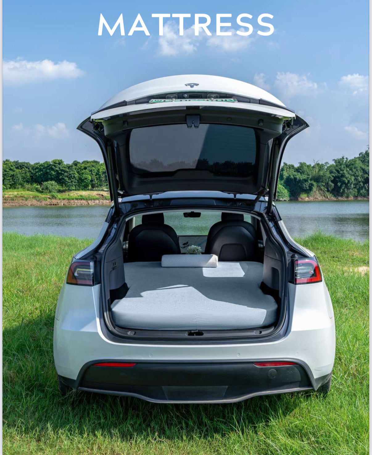 Memory Foam vs. Air Mattress for Tesla Model Y Camping Comfort